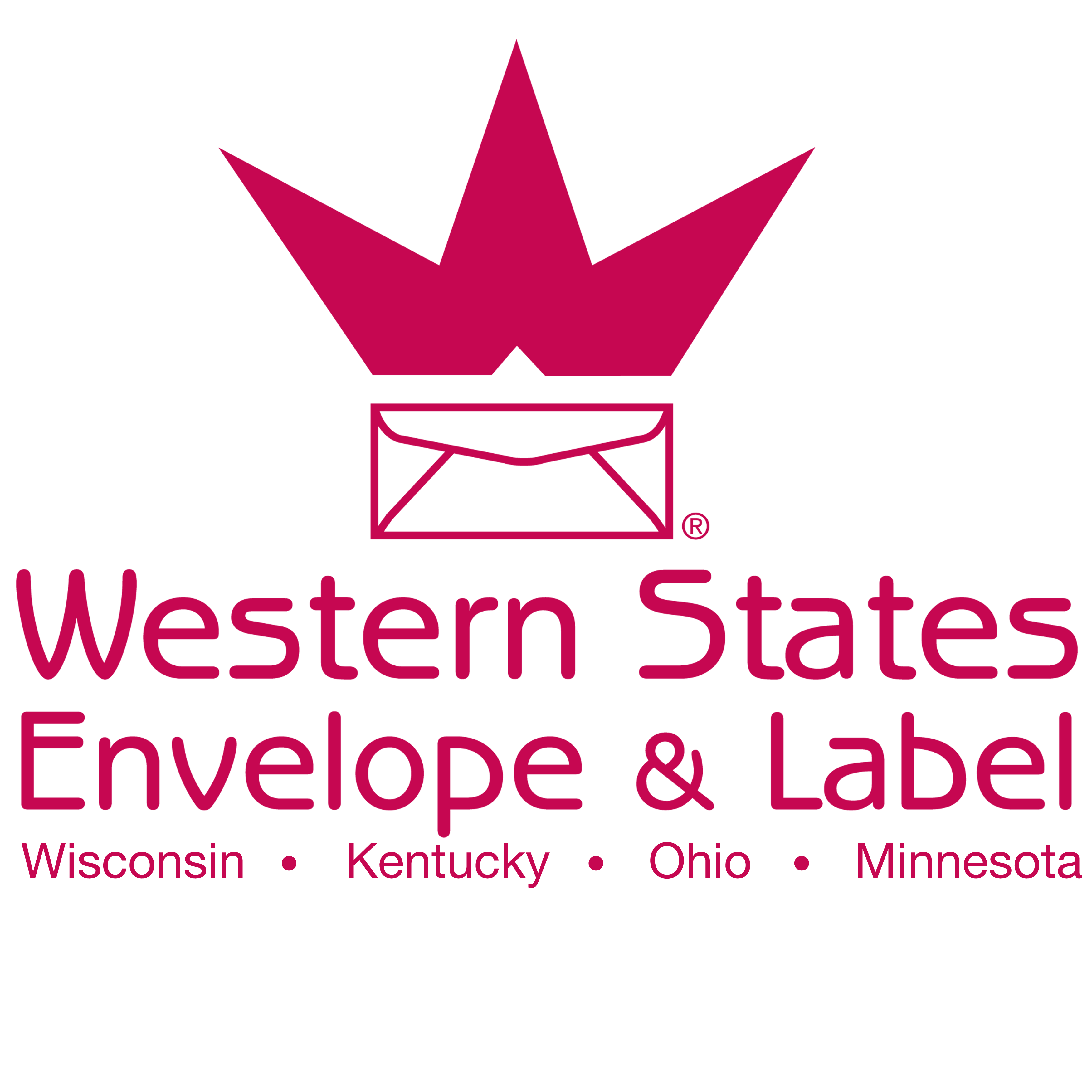 Western states envelope label